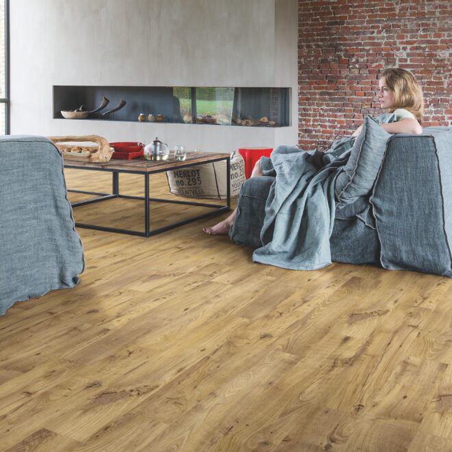 Quick-Step Alpha Bloom Autumn Oak Honey AVMPU40088 Rigid Vinyl ...