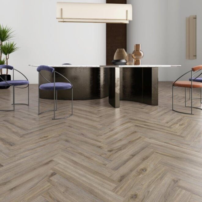 Weathered Oak Herringbone 12mm Laminate Flooring 600mm x 100 mm ...