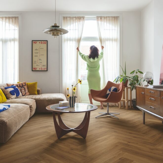 Quickstep Alpha Ciro Botanic Caramel Oak LVT Herringbone - AVHBU40364 ...