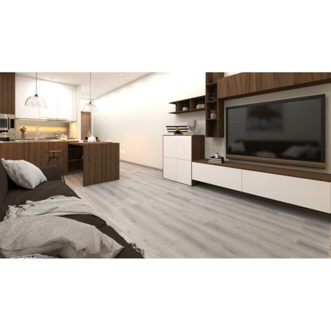 Nasa Morning Mist Grey Matt Luxury Vinyl Wood Effect Planks 122x23x0 ...