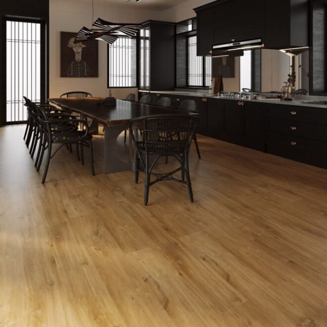 Nasa Stardust Brown Matt Luxury Vinyl Wood Effect Planks 122x23x0.55mm ...